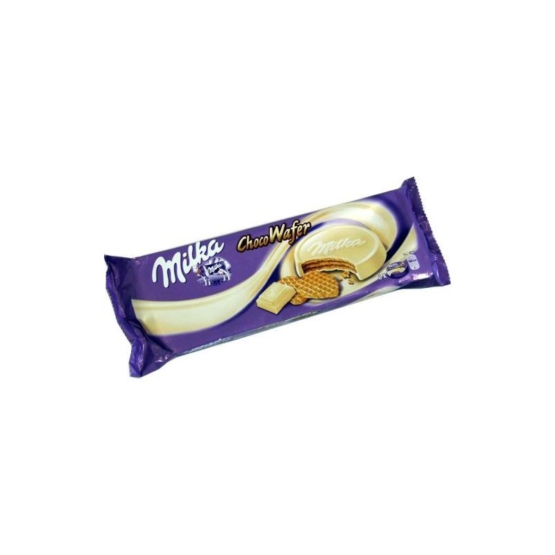 Milka Choco Wafer White 180g (Waffelkeks mit weißer Schokolade)