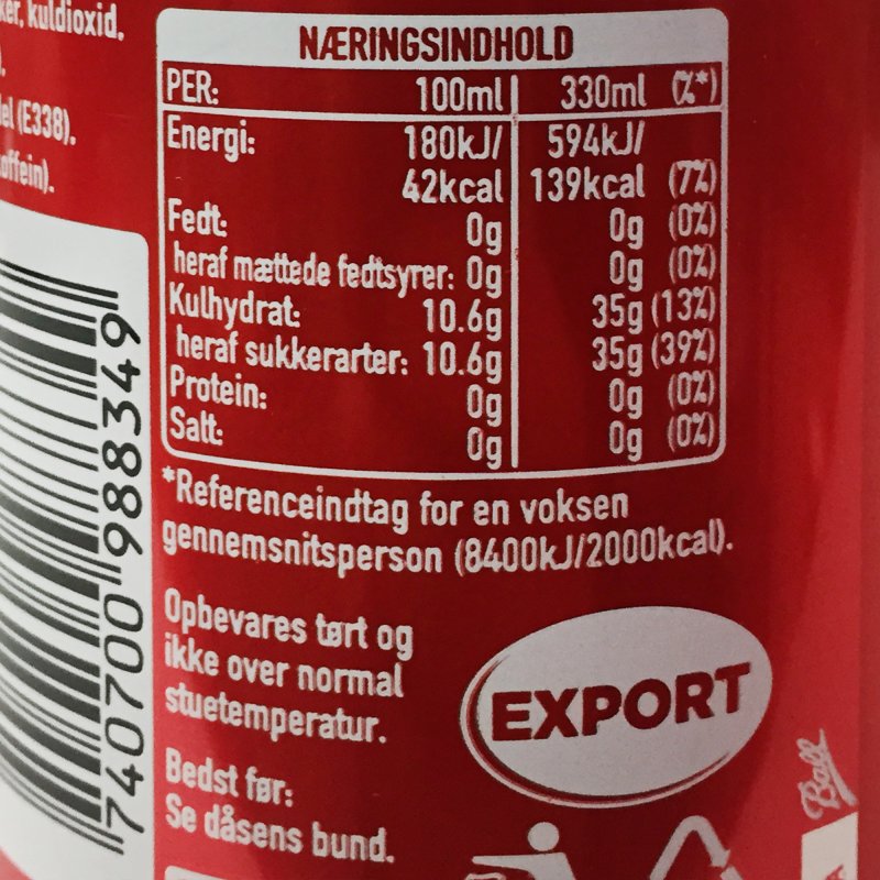 Coca Cola Original XXL Paket Dose Coke original Classic