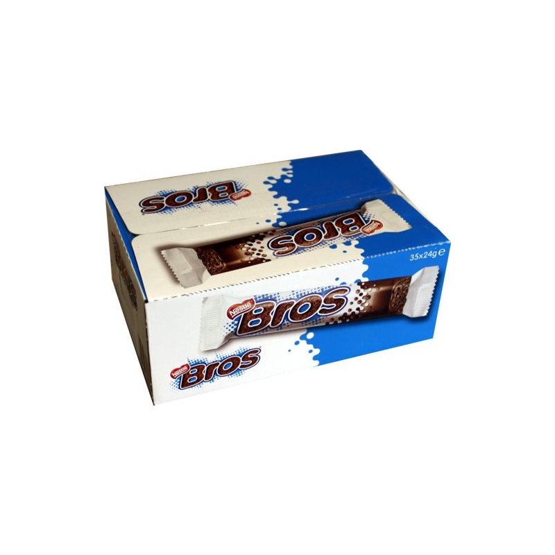 Bros Luftschokolade Vollmilch-Melk 35 x 24g von Nestle