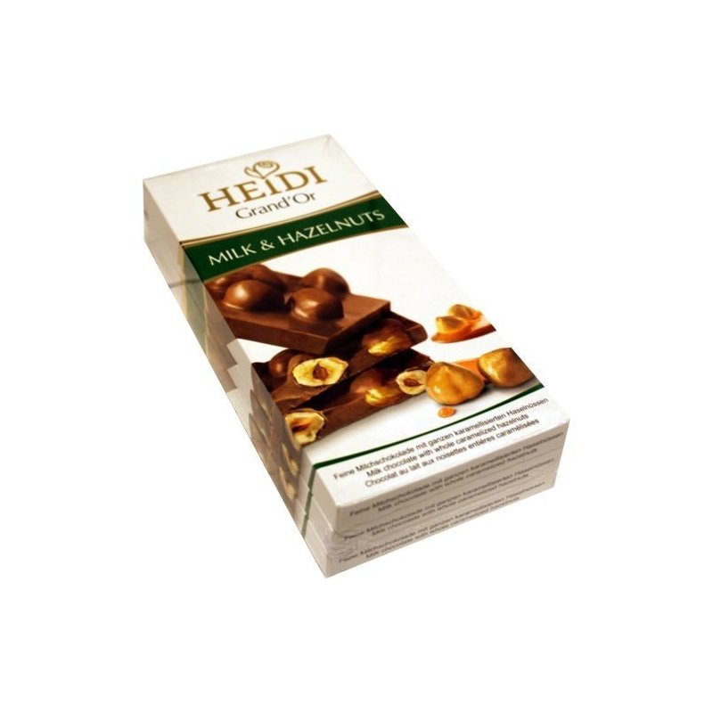 Heidi Premium Gourmet Schokoladentafel Milk & Hazelnuts 3 x 100g