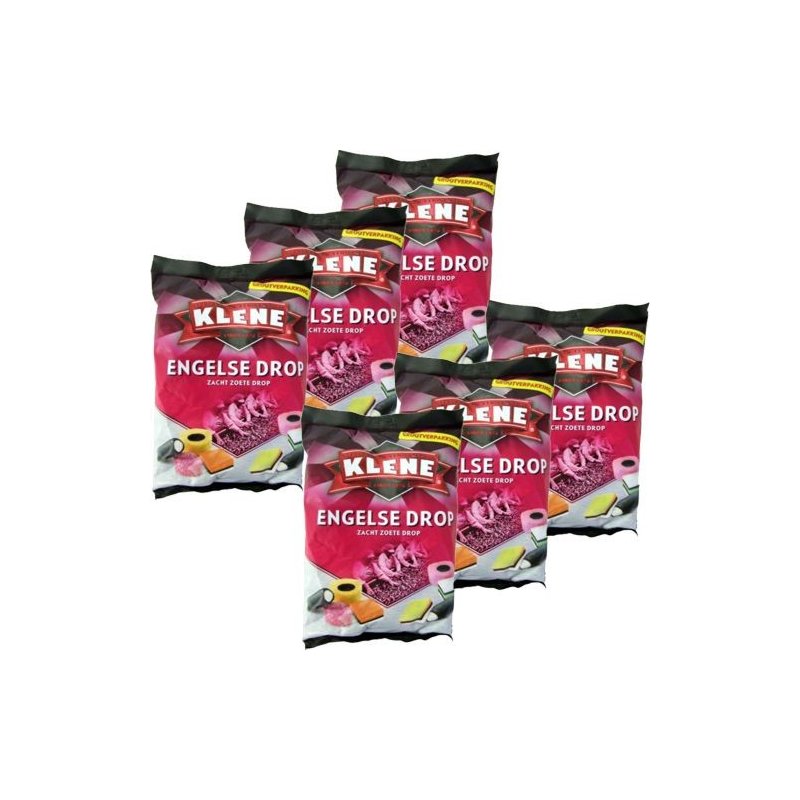 Klene Lakritze/Konfekt Engelse Drop 6 x 1,25kg (Englische Mischung)