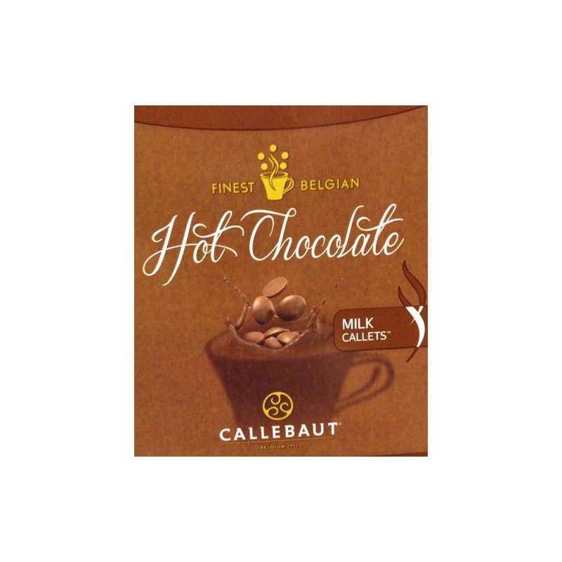 Callebaut Hot Chocolate Drops Vollmilch 25 x 35g belgische Schokolade
