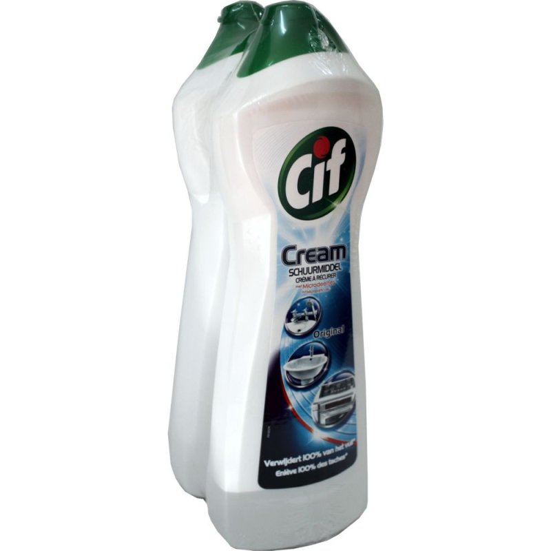 Cif Cream Scheuermilch Normal 2 x 750ml Flasche (Normaal)