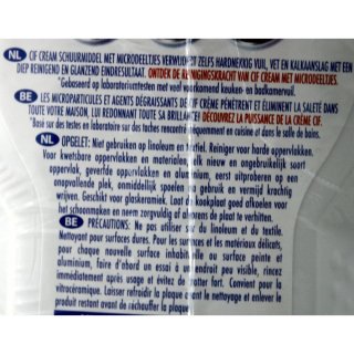 Cif Cream Scheuermilch Normal 2 x 750ml Flasche (Normaal)