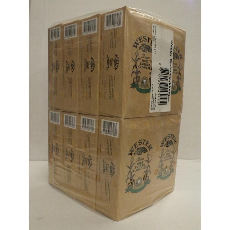 Wester Rohrzuckerwürfel 16 x 500g (Rietsuikerklontjes)