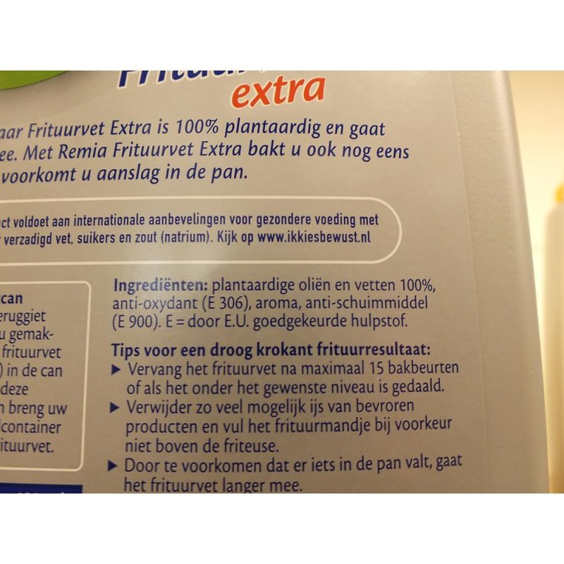 Remia Friettierfett extra, 3l Flasche (Frituurvet)