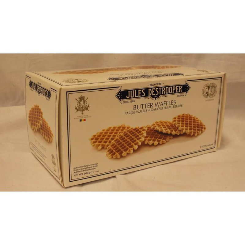 Jules Destrooper Butter Waffles 500g (Butter Waffeln)