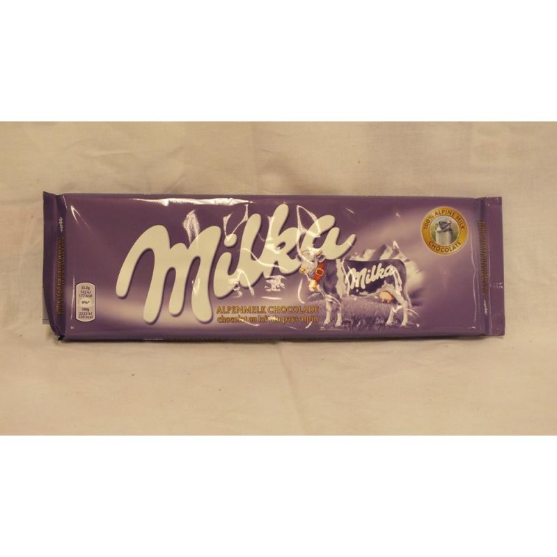 Milka Schokoladen-Tafel Alpenmilchschokolade, 300g (Vollmilchschokola