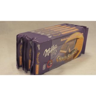 Milka Schokoladen-Tafel Choco-Swing, 5 x 100g (Schokolade mit Keks)
