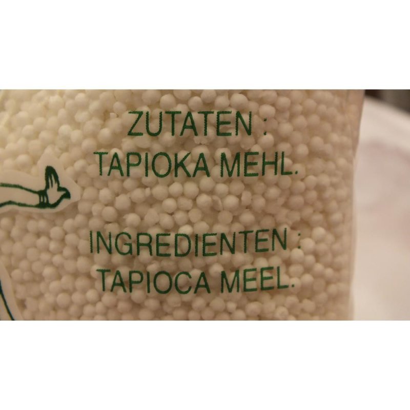 Food Specialize Tapioca Parels 454g Beutel (Tapioka Perlen)