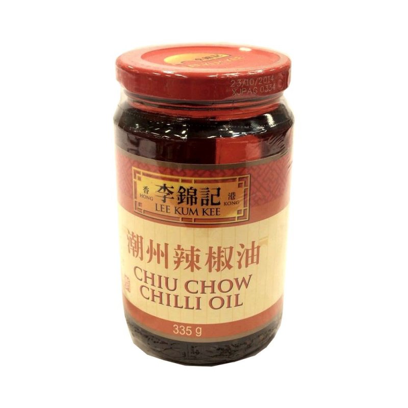 Lee Kum Kee Chiu Chow Chilli Oil 335g Glas (Chiliöl)