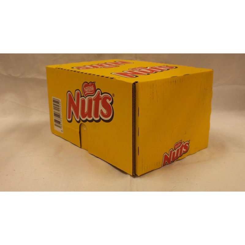Nuts Schokoladen-Riegel 24 x 42g Karton