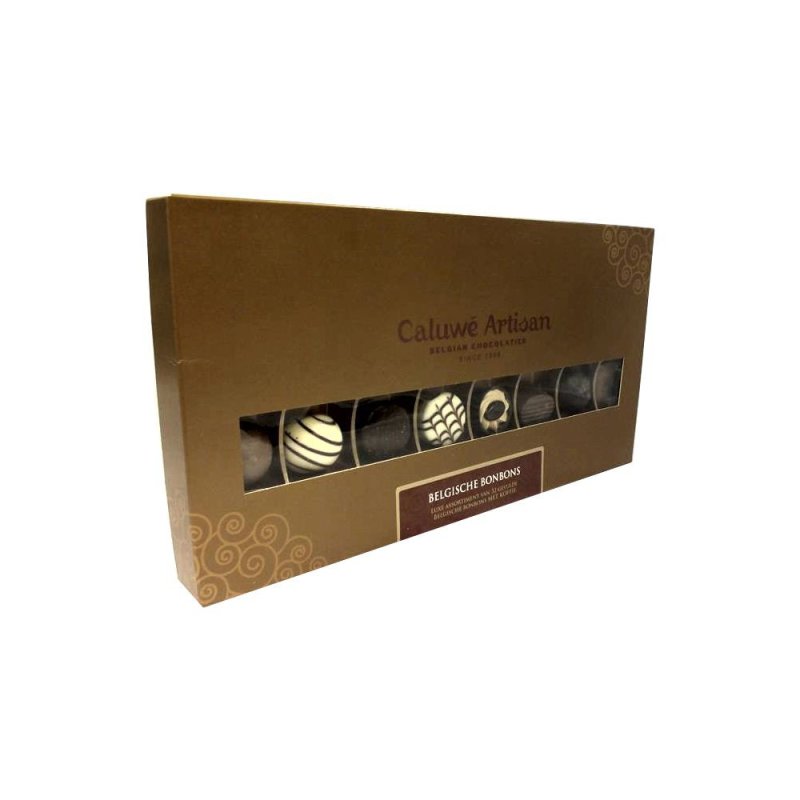 Caluwe Artisan Belgische Bonbons met Koffie 540g (belgische Schokolad
