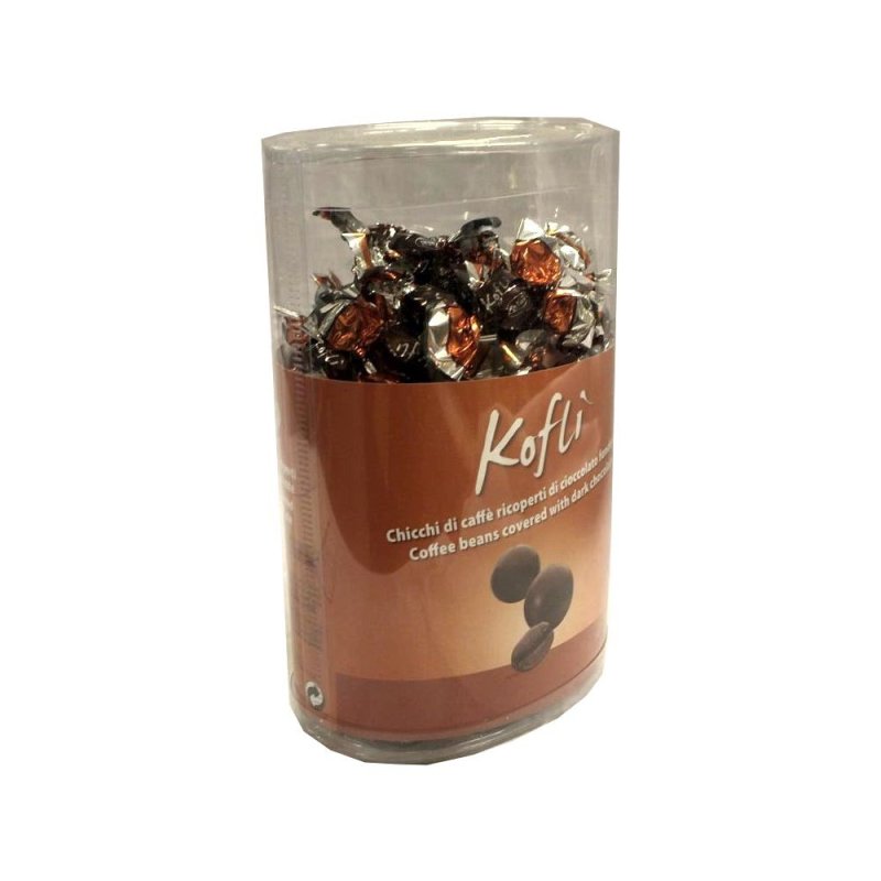 Zaini Kofli Coffee beans covered with dark chocolate 350g Ovale-Dose