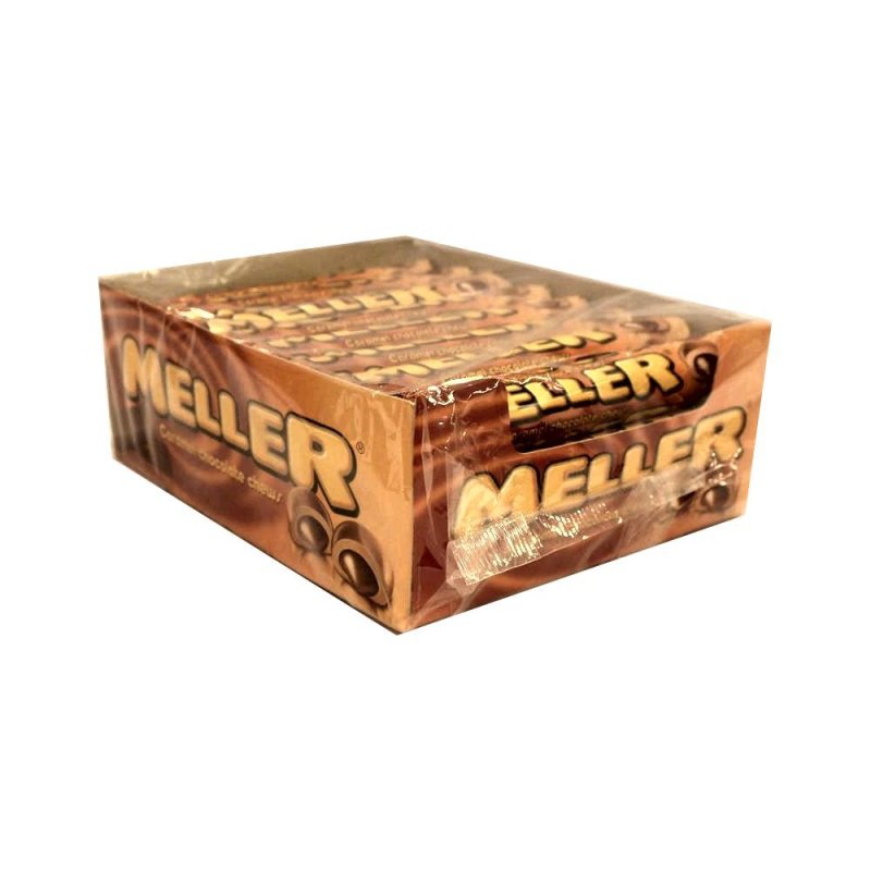 Meller Caramel Chocoate chew 24 x 40g Rollen (Karamell- Schokoladen-