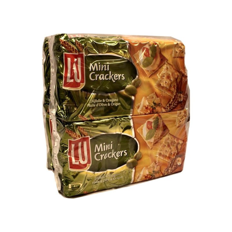 LU Mini Crackers Olijfolie & Oregano 6 x 250g Packung (Olivenöl & Ore