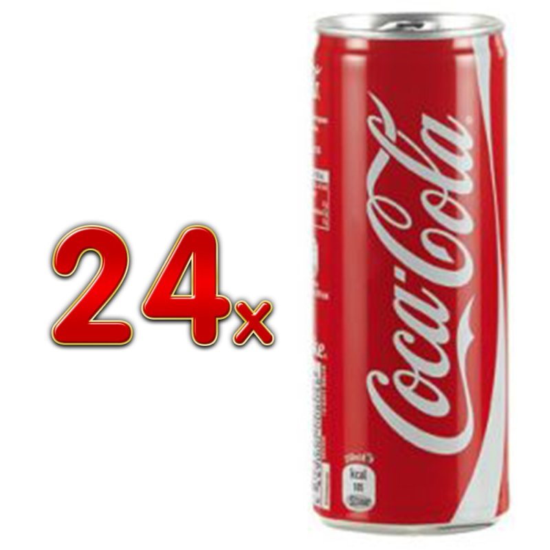 Coca Cola Original 24 x 0,25l Dose (Coke)