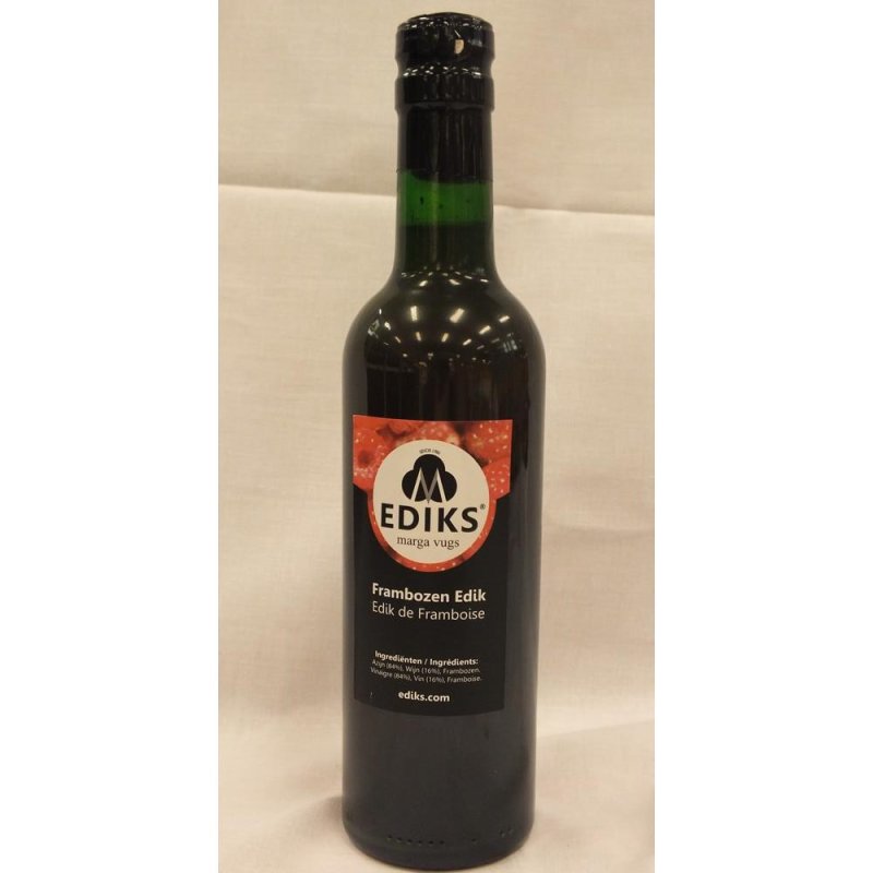 Ediks Frambozen Edik 375ml Flasche (Himbeer Essig)
