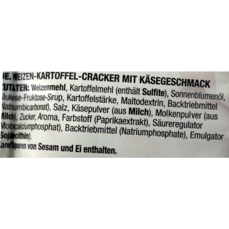 Lays Ofen Chips Crispy Thins Emmentaler Käse 6 x 90g Karton (Emmental