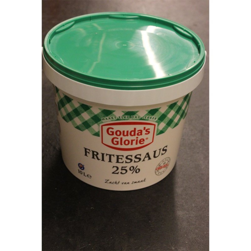 Gouda's Glorie Fritessaus Original 25% 10l Eimer (Frittensauce)