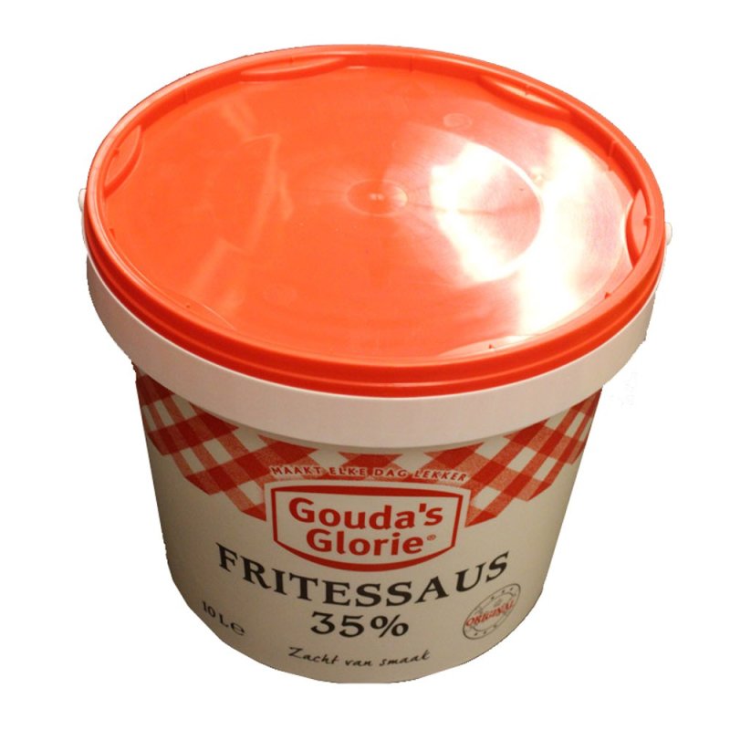 Gouda's Glorie Fritessaus Original 35% 10l Eimer (Frittensauce)