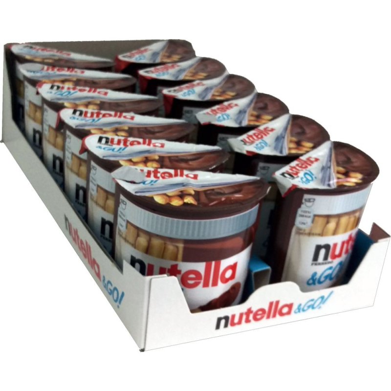 Nutella Snack & Go 12 x 52g (Sticks & Nuss- Nougat- Creme)