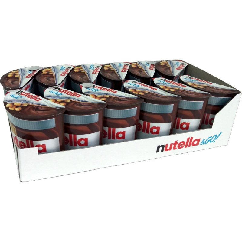 Nutella Snack & Go 12 x 52g (Sticks & Nuss- Nougat- Creme)