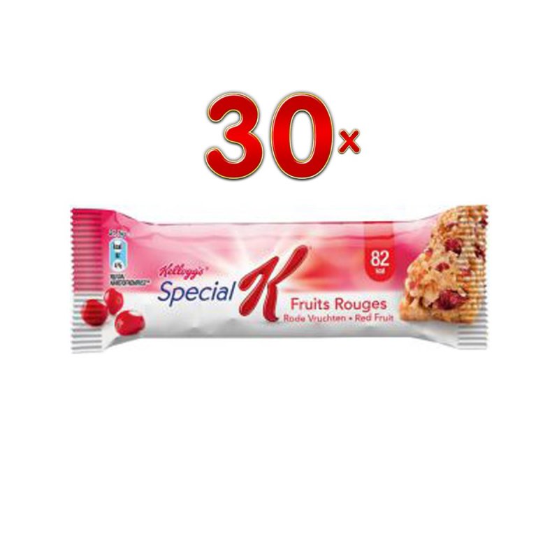 Kelloggs Spezial K Riegel Fruits Rouges 30 x 21,5g (rote Früchte)
