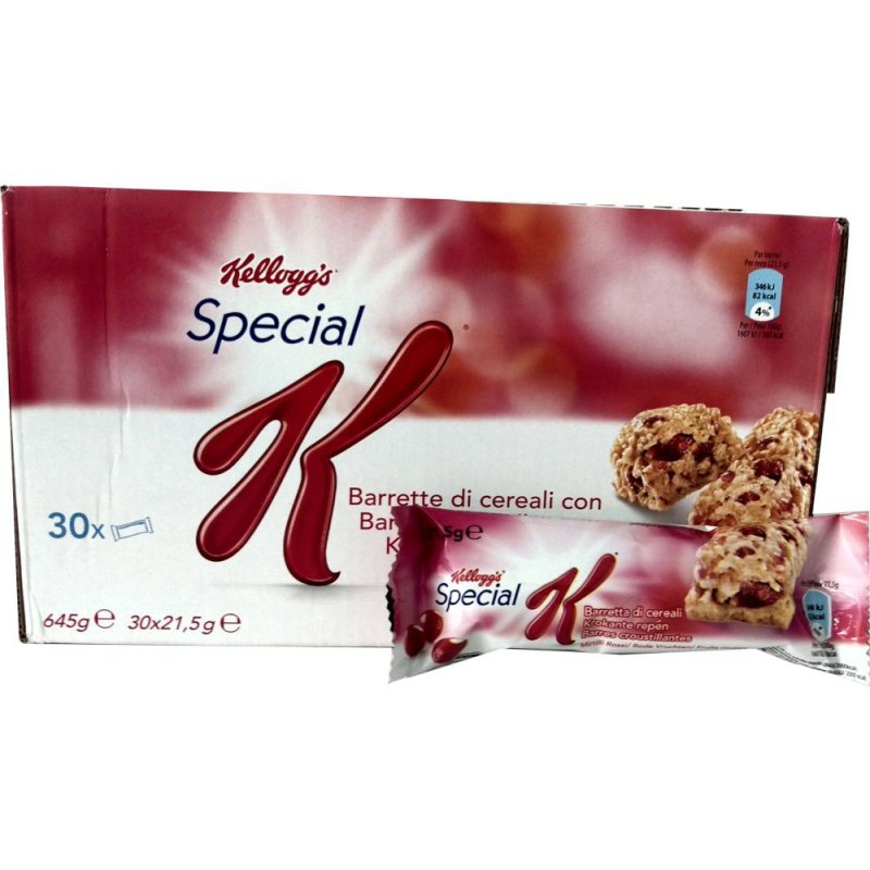 Kelloggs Spezial K Riegel Fruits Rouges 30 x 21,5g (rote Früchte)