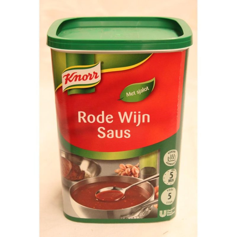 Knorr Rode Wijn Saus 850g Dose (Rotwein Sauce)