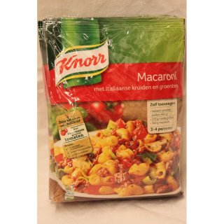 Knorr Mix voor Macaroni 4 x 59g Packung (Gewürzmischung für Macaroni)