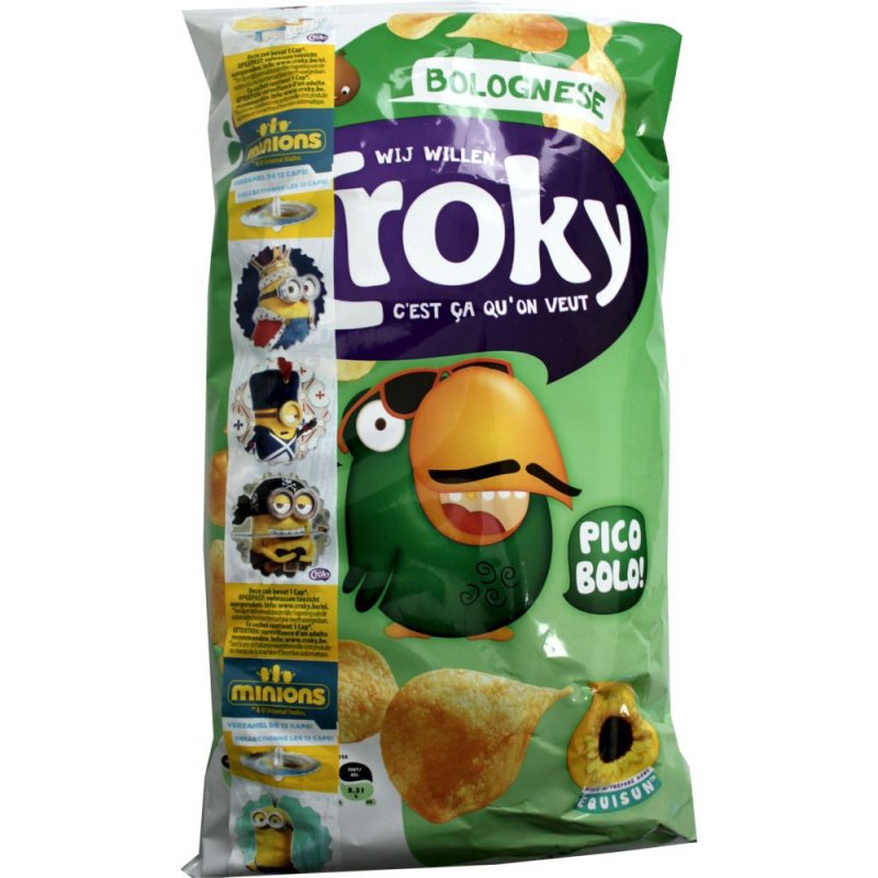 Croky Chips Bolognese 18 x 200g Karton