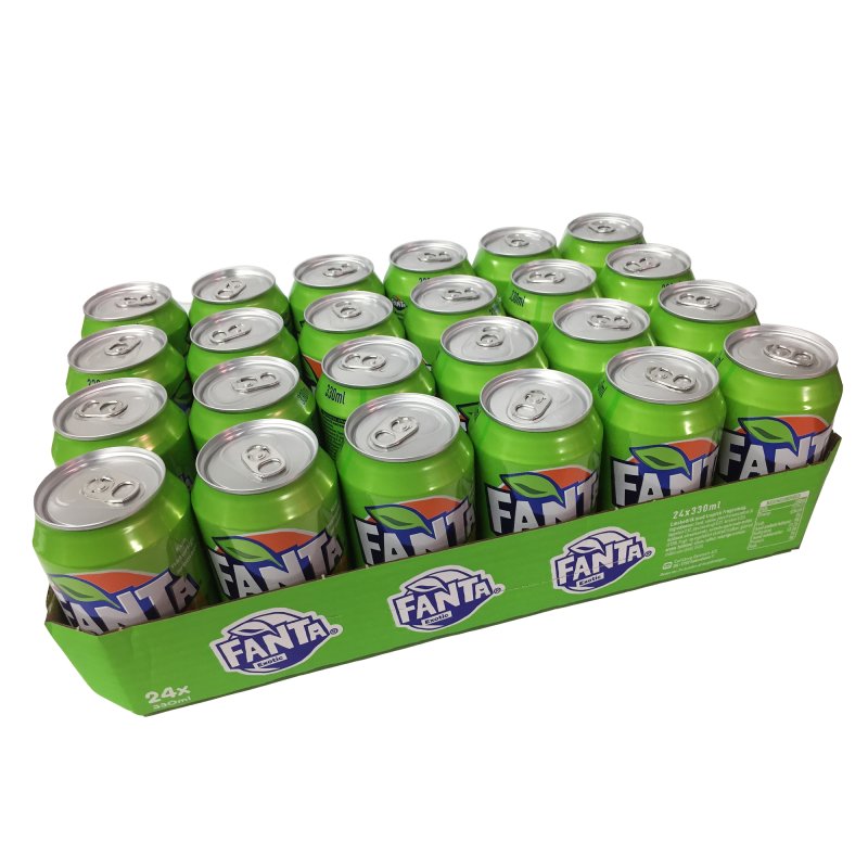 Fanta Exotic Zero - no sugar (24x0,33l Dose)