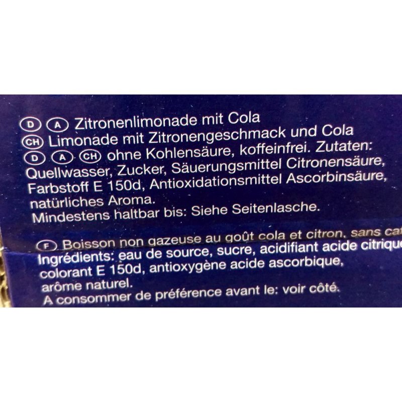 Capri Sun Cola Mix 4 Packungen á 10 x 200ml (40 gesamt)