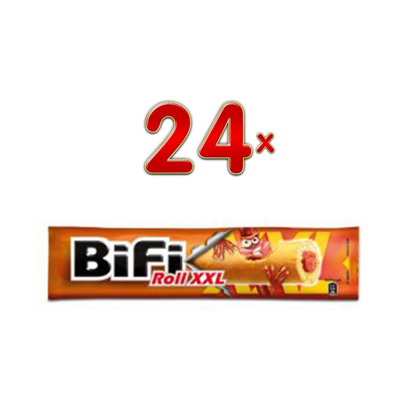 BiFi Roll Original XXL 24 x 75g (Salami im Teigmantel einzeln verpack