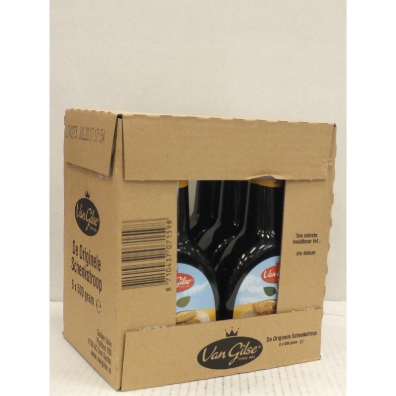 Van Gilse De Originele Schenkstroop 6 x 500g Karton (Sirup)
