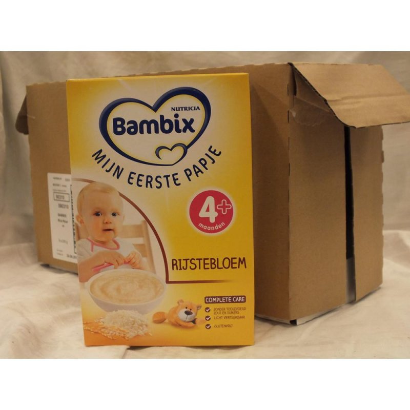 Nutricia Bambix Rijstebloem 4+ 7 x 200g Packung (Reismehl ab 4 Monate