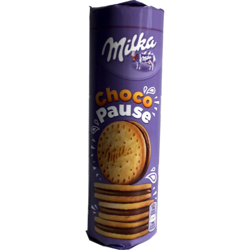 Milka Choco Pause 18 x 260g Packung (Schokoladencreme umhüllt von zwe