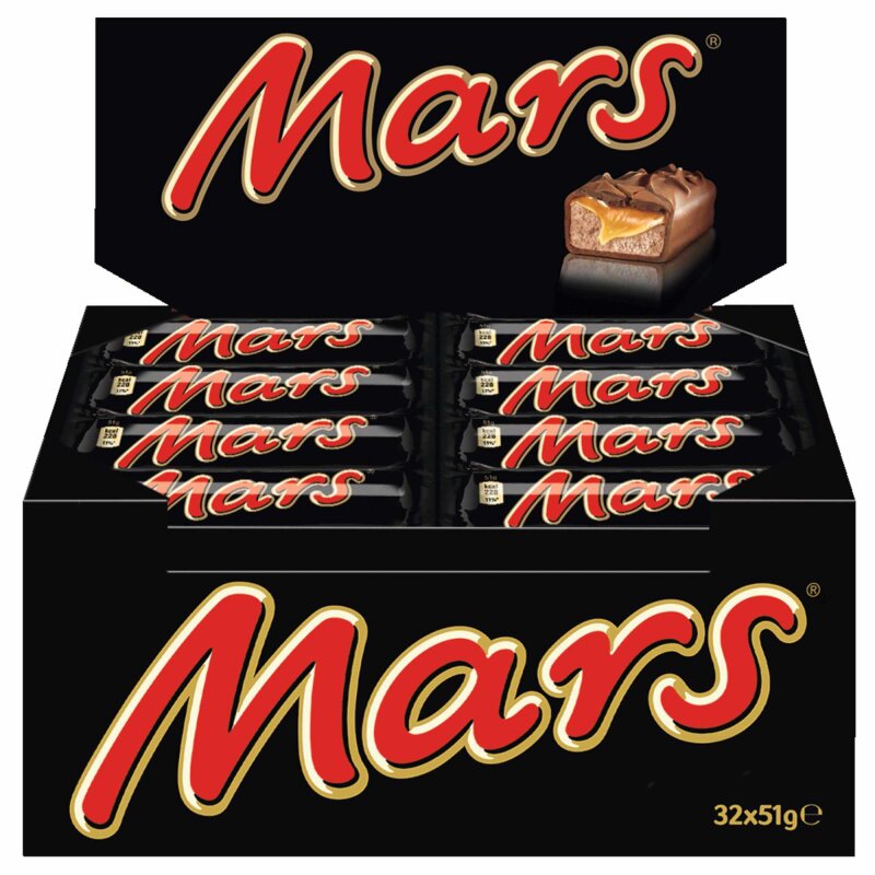 MASTERFOODS Mars Single, 32er Pack (32x51g Packung)