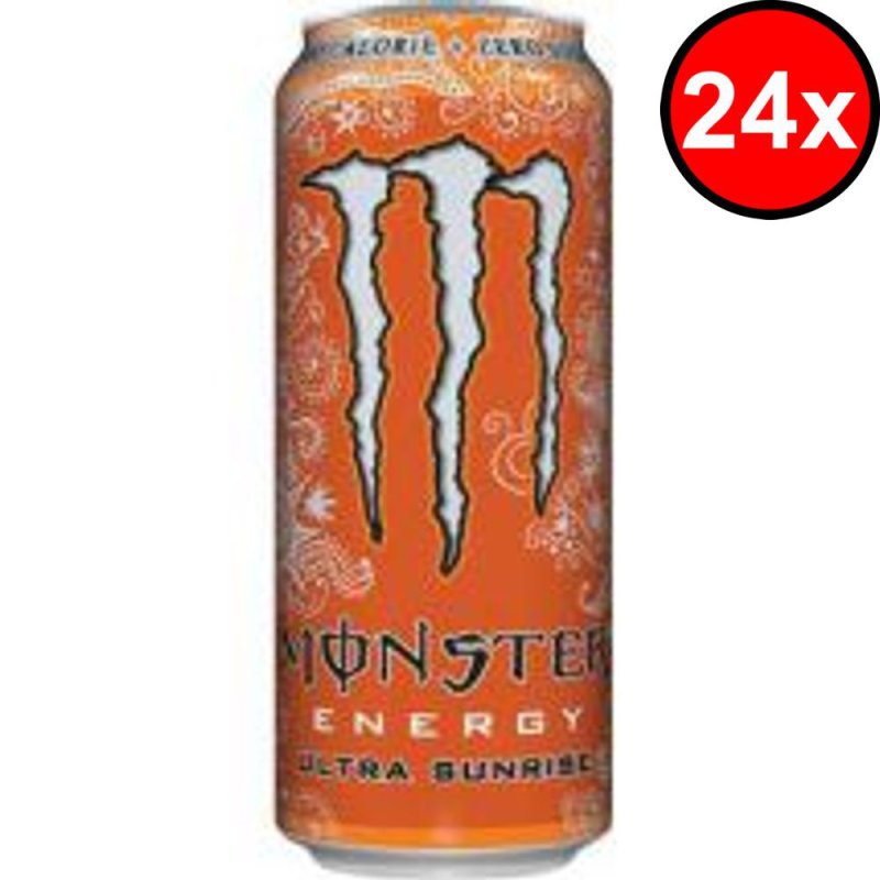 Monster Energy Drink Ultra Sunrise (24 x 0,5l Dosen)