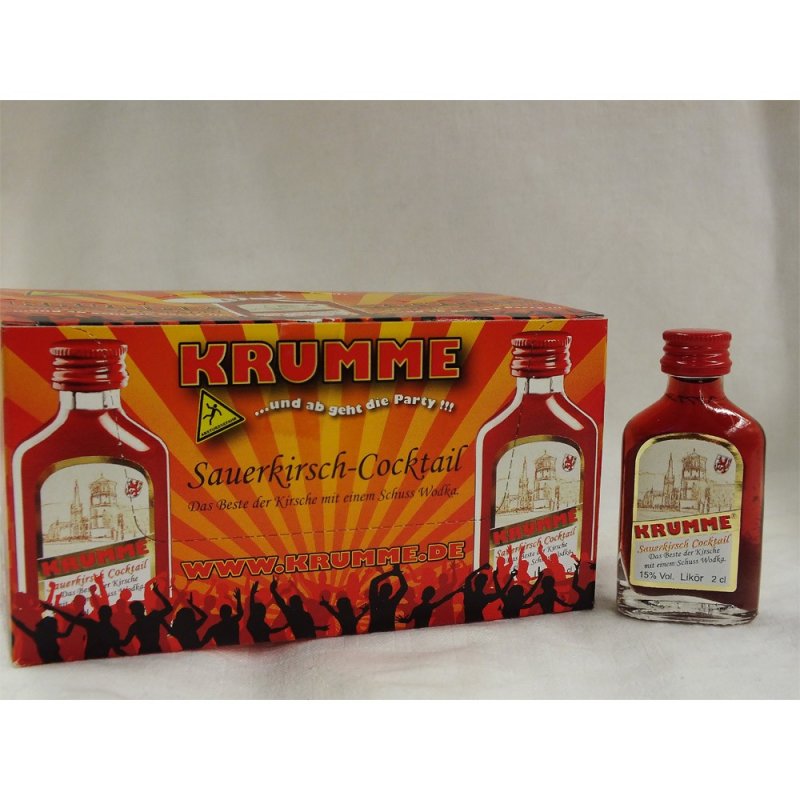 Krumme Sauerkirsch 15% vol. (20x0,02l Flasche)