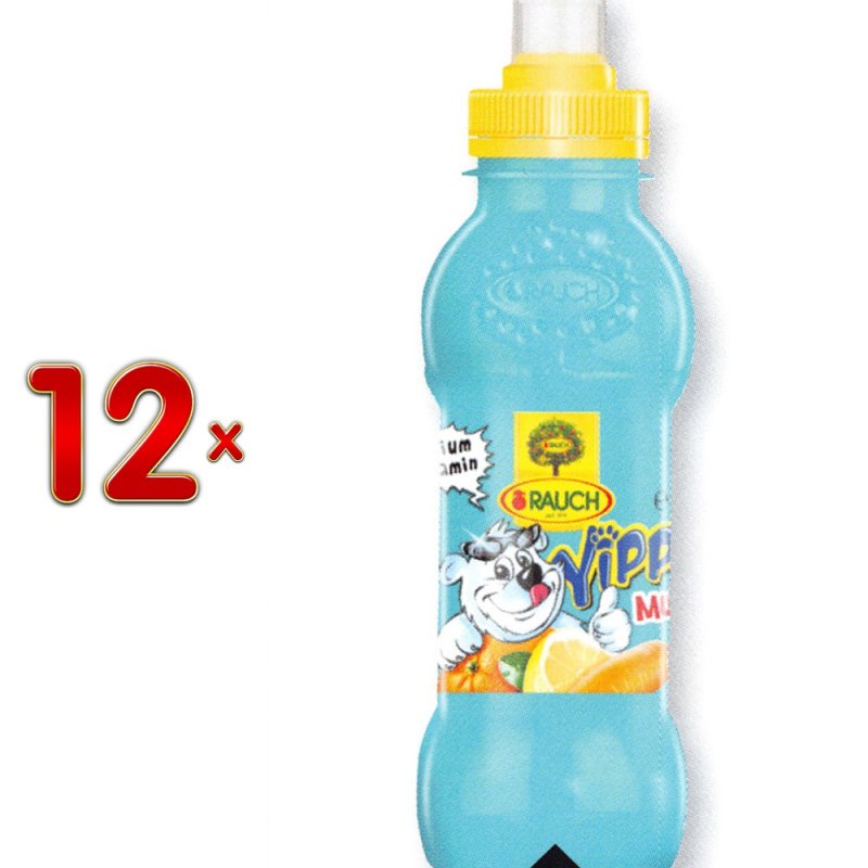 Yippy Multi 12 x 330 ml Flasche (Fruchtsaft Multivitamin)