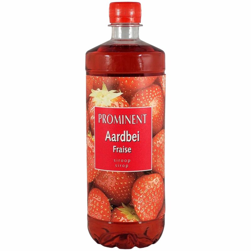 Prominent Siroop Aardbei Getränke-Sirup Erdbeere (750ml Dose)