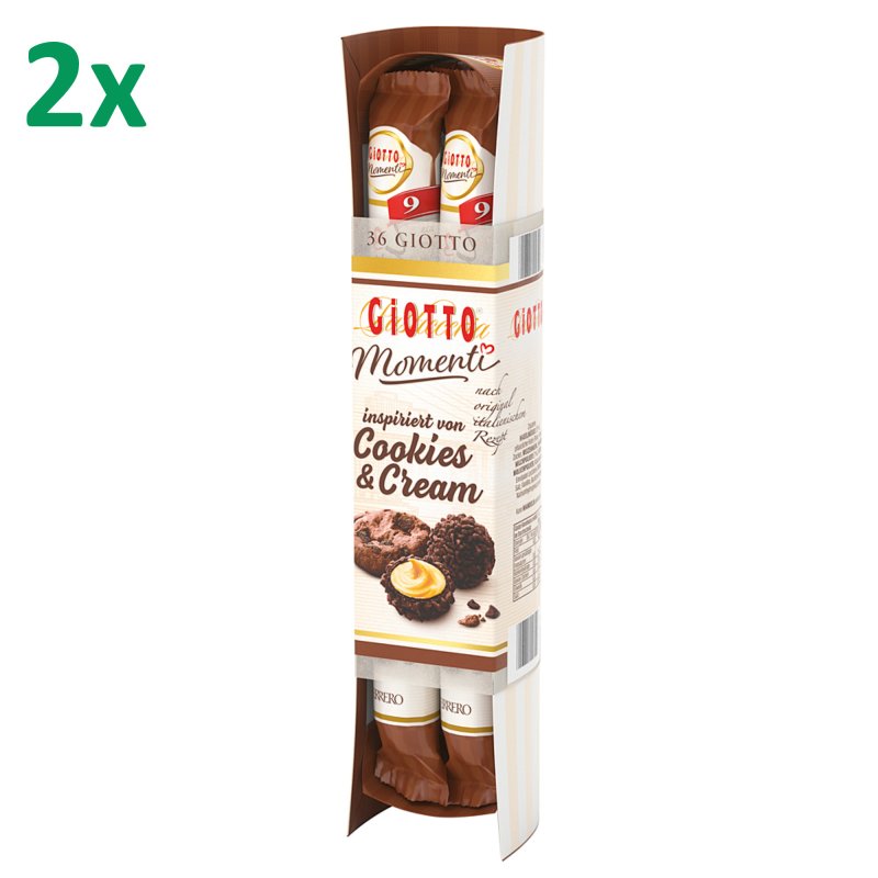 Ferrero Giotto Momenti Cookies&Cream (2x154g)
