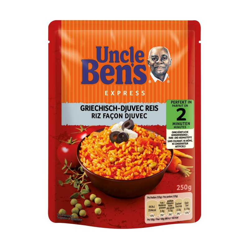 Uncle Bens Express Griechisch - Djuvec-Reis (250g Beutel)