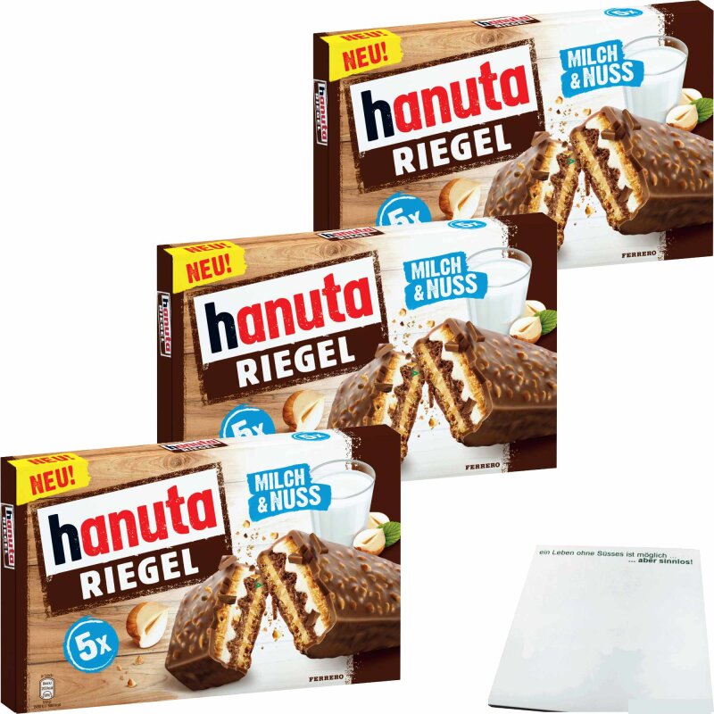 Ferrero hanuta Riegel (5x34,5g)