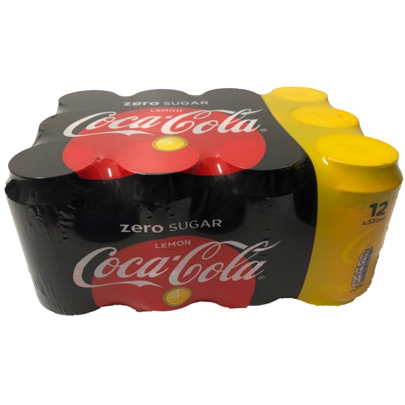 Coca Cola Zero Lemon 12x0,33l Dose NL (Coke Zero Lemon)