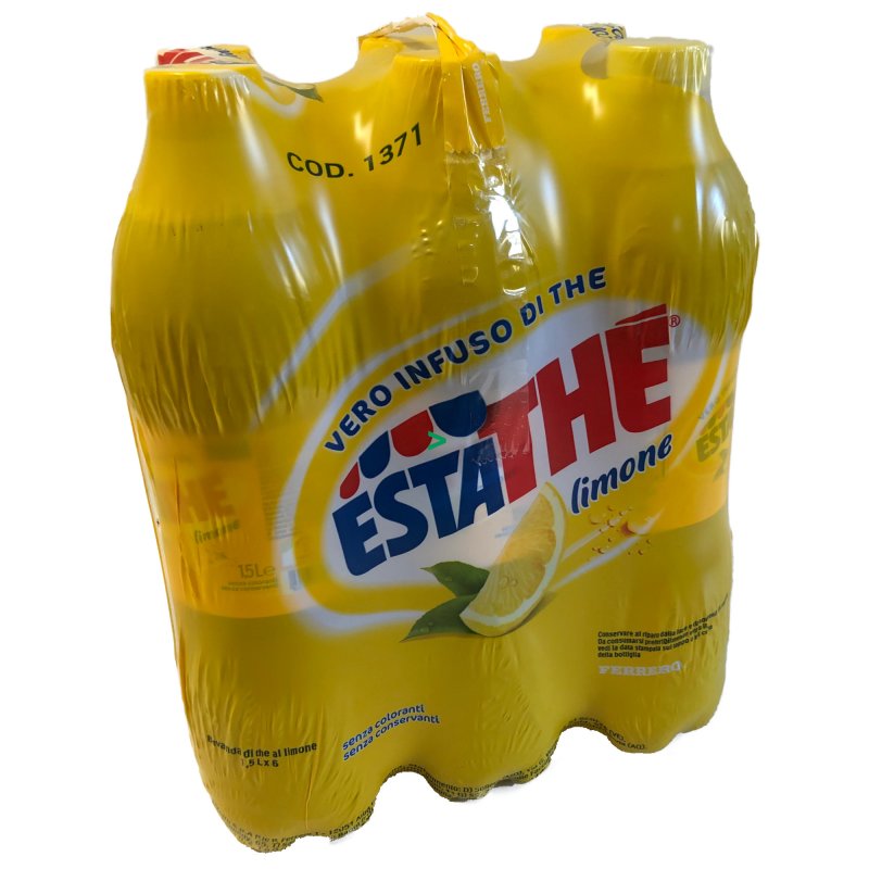 Ferrero Estathe limone (6x1,5l Flasche Eistee Zitrone)