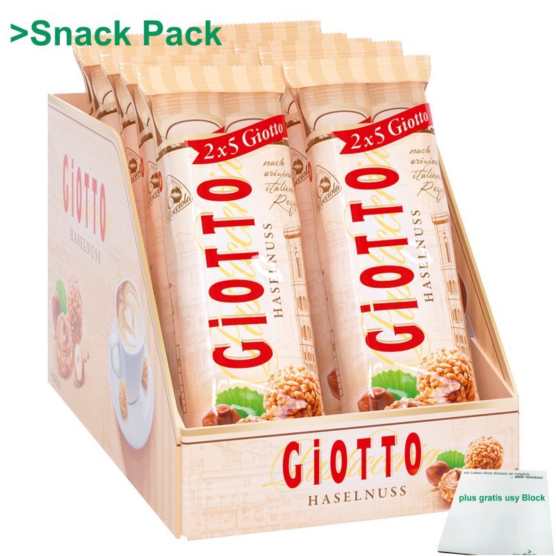 Ferrero Giotto Haselnuss Snack Pack (10 Packungen)
