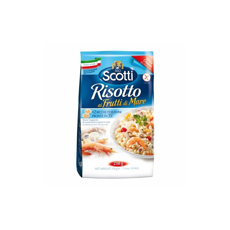Scotti Risotto Reis ai Frutti di Mare "mit Meeresfrüchten", 210 g